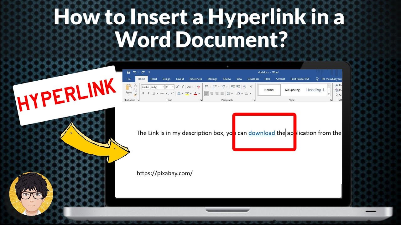 How to Insert a Hyperlink in a Word Document | Hyperlink in a Word ...