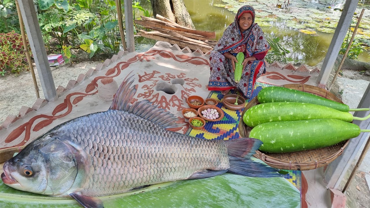 Best Bengali Lunch Thali Katla Fish Bottle Gourd Curry Village Style ...