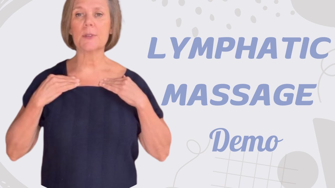Lymphatic System Massage Demo to Elevate Your Healing! - YouTube