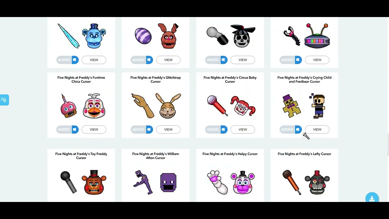 How to get fnaf cursor - YouTube