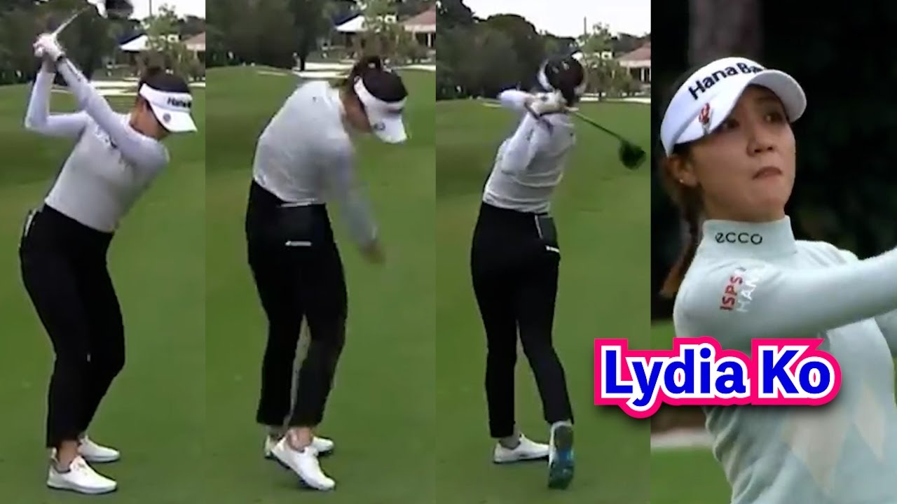 Lydia Ko's swing_called "Golf Genius" ️🍿【 LPGA 】 - YouTube