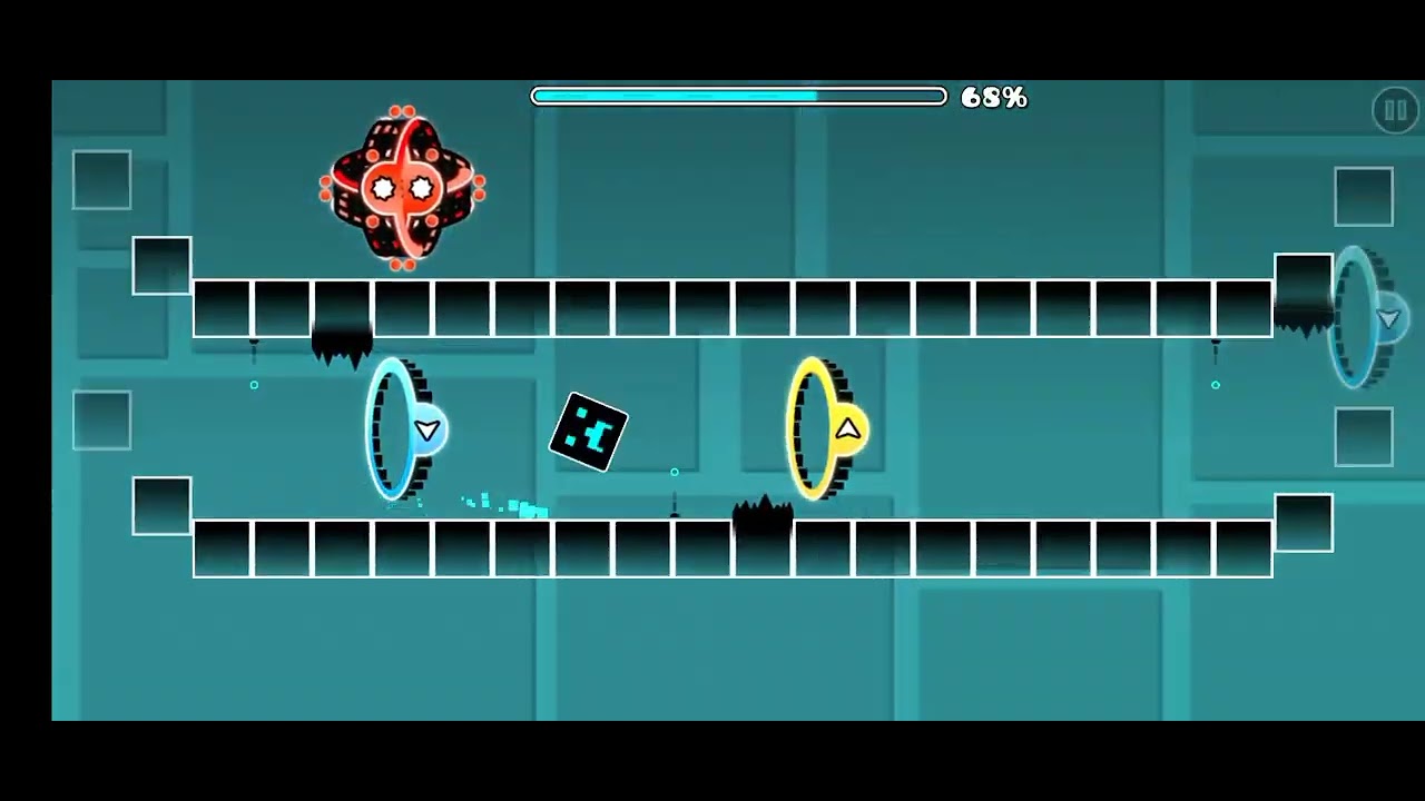 The Lightning Road #geometrydashdemon - YouTube