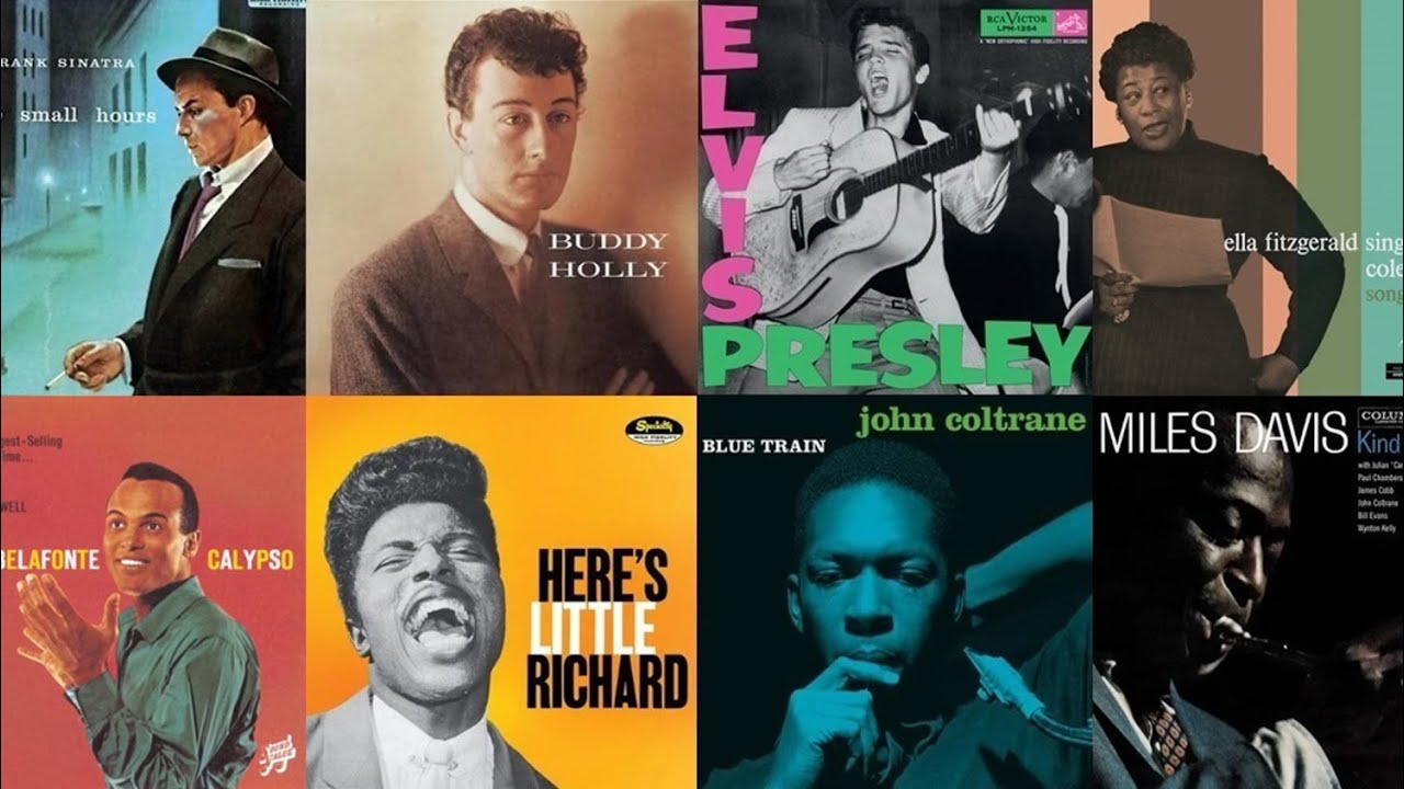 TOP 50 ALBUMS OF THE 1950'S - YouTube