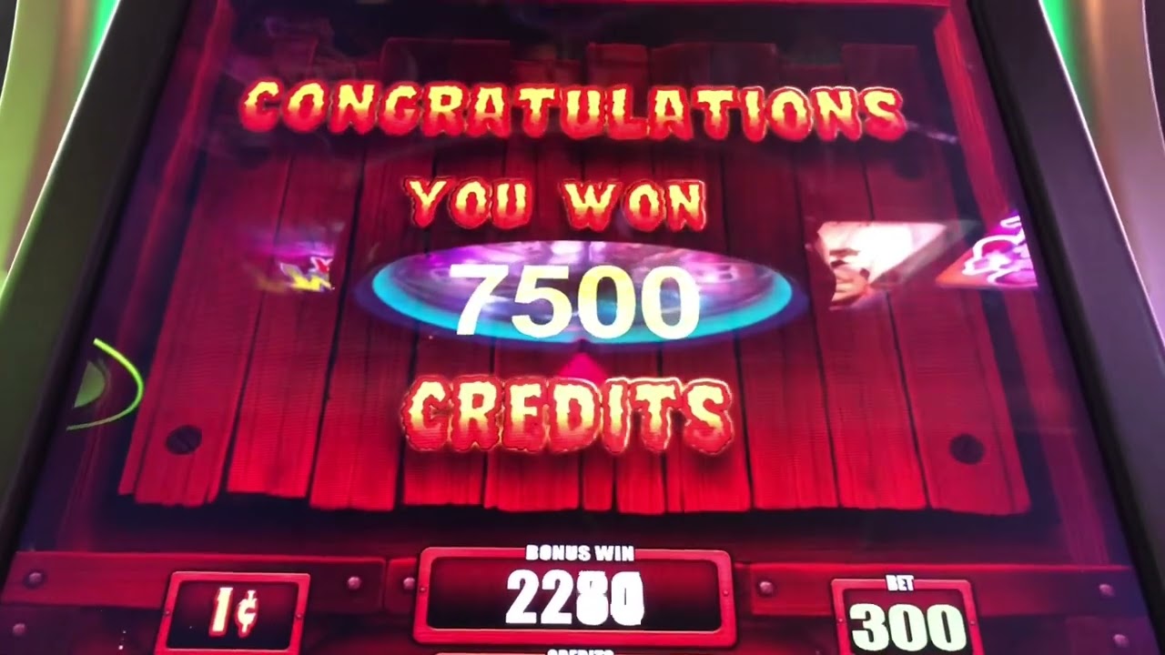 Universal Monsters Slot Machine Bonus - YouTube