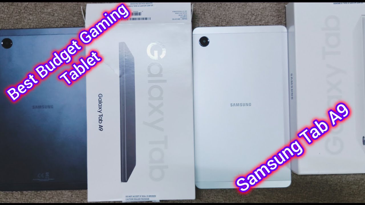 Best Budget Tablet | Samsung Galaxy Tab A9 | Gaming Tablet - YouTube