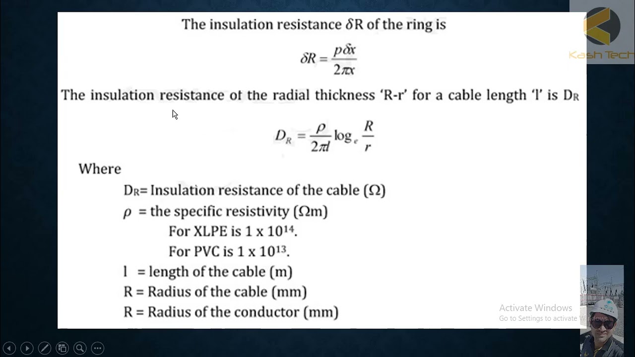 What Is Insulation Resistance Of Motor Cur Calculation - Infoupdate.org