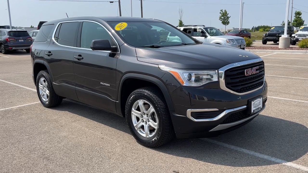 2017 GMC Acadia Mount Pleasant, Racine, Kenosha , Burlington, Milwaukee ...