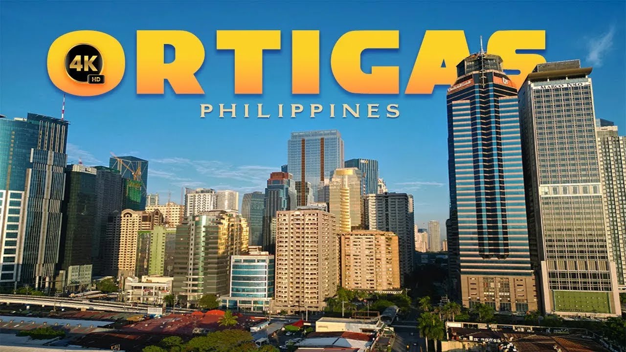 Ortigas Center 4K Drone Footage | Cinematic Aerial Views of Metro ...