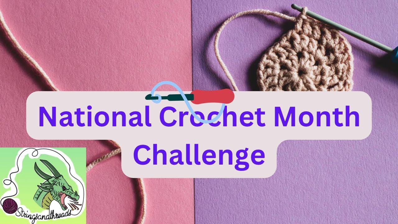 National Crochet Month Challenge Day 7 #crochet #crochetchallenge - YouTube