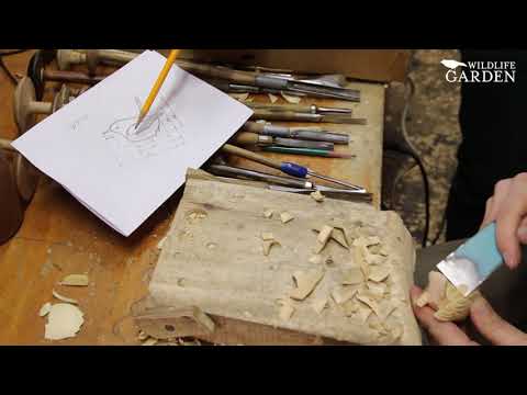 Hand Carvings - Wildlife Garden's Production Process - YouTube