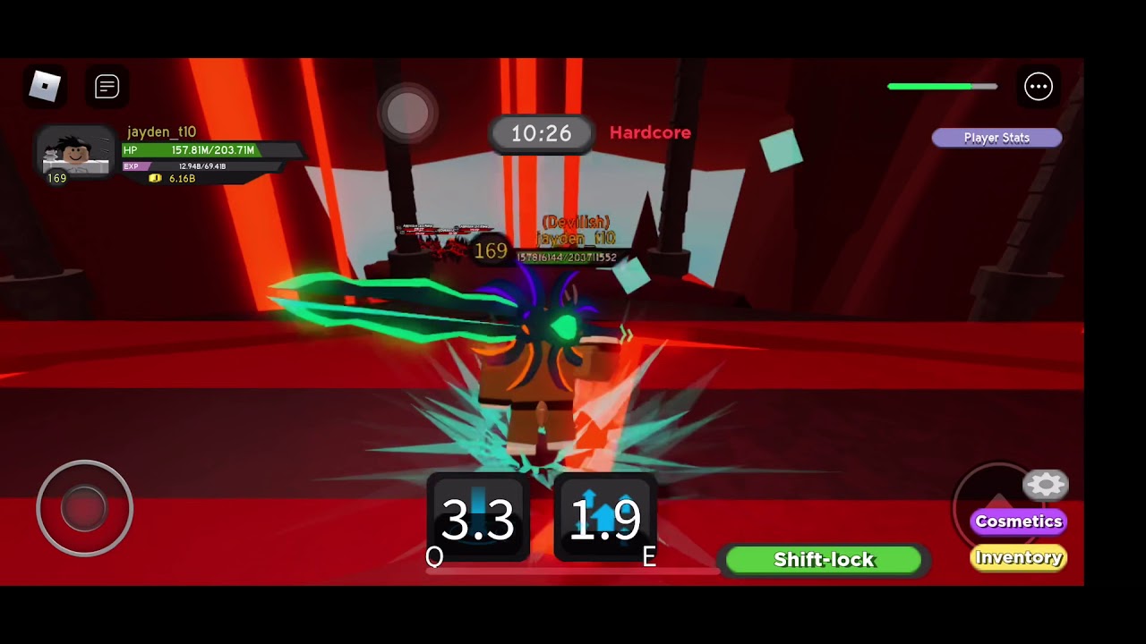 Grinding in dungeon quest for (LEG SPELL) part 5 - YouTube