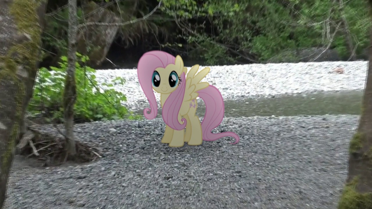 Fluttershy in real life - YouTube