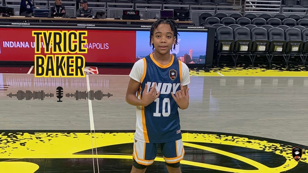 Tyrice Baker Mic'd Up at the ISF Pacers Experience! - YouTube