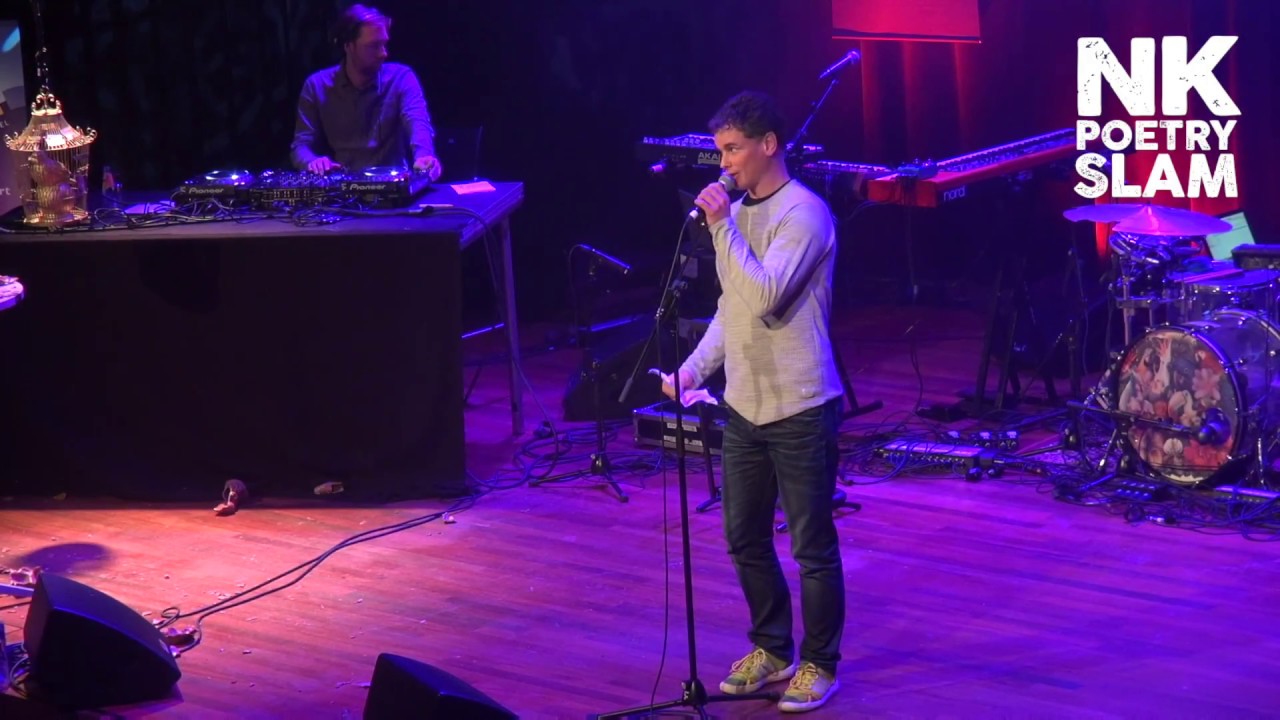 Fred de Vries - Finale NK Poetry Slam 2017 - YouTube
