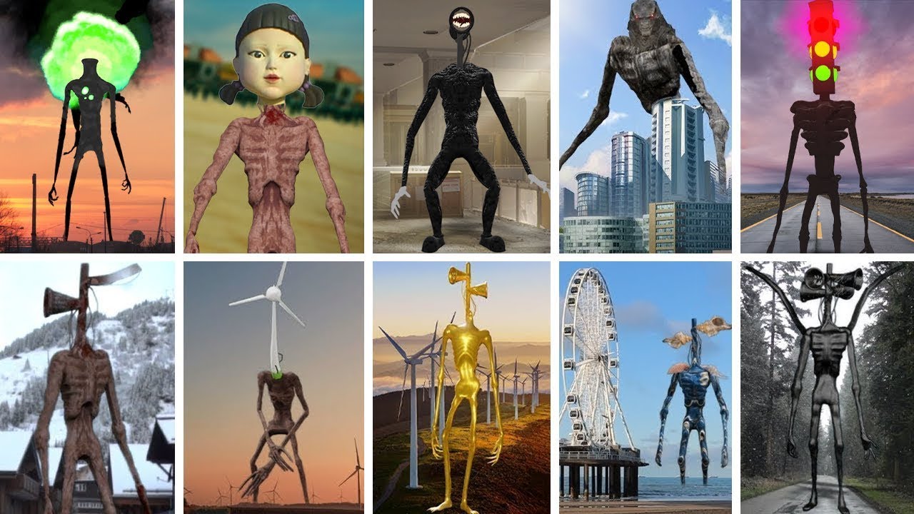 🔴LIVE: ALL Siren Head CREATURES CAUGHT on CAMERA..! - YouTube