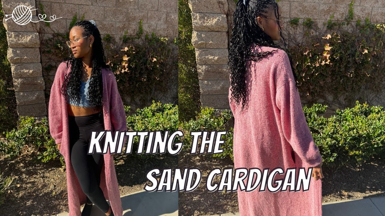 Knitting the Sand Cardigan by ullenknitwear from start to finish ...