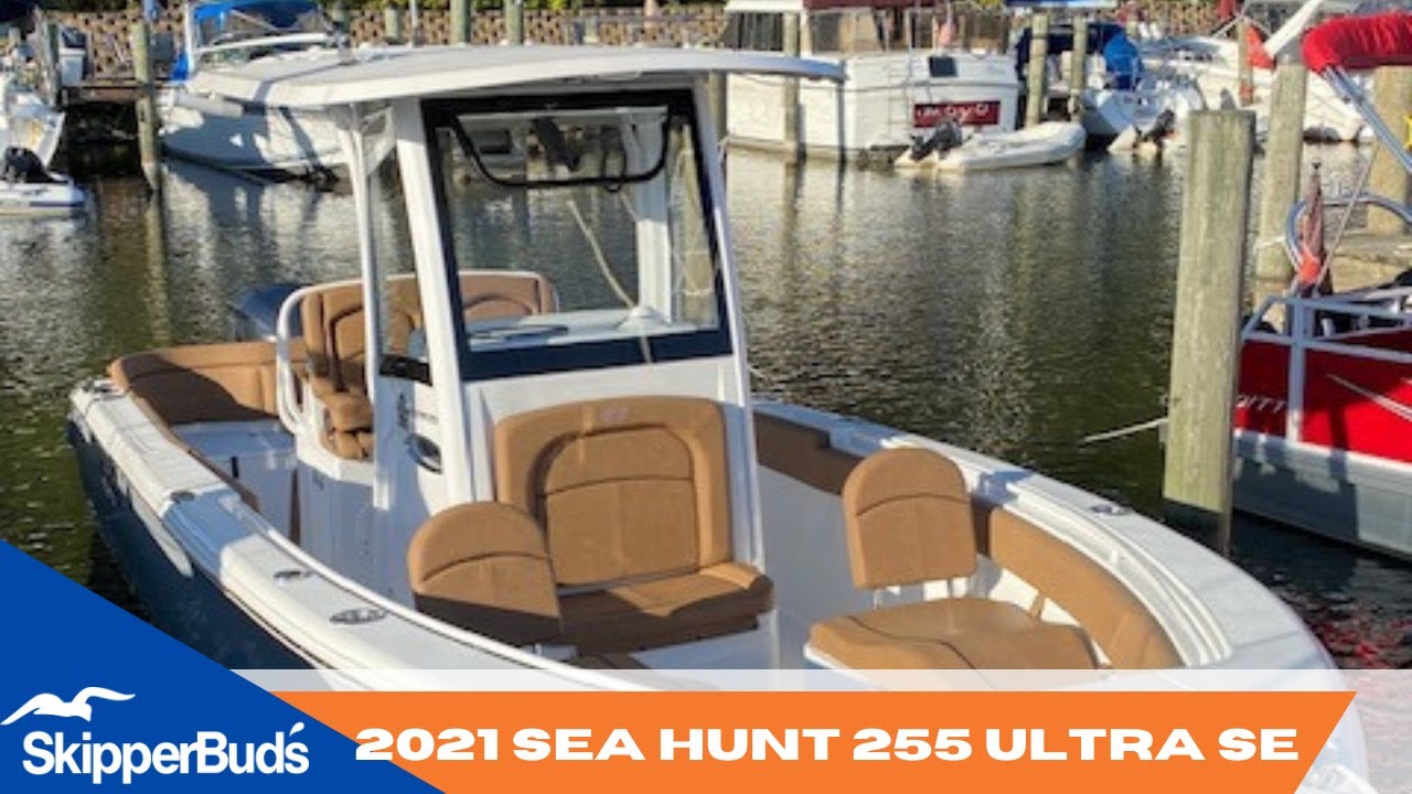 2021 Sea Hunt 255 Ultra SE Center Console Tour SkipperBud's - YouTube