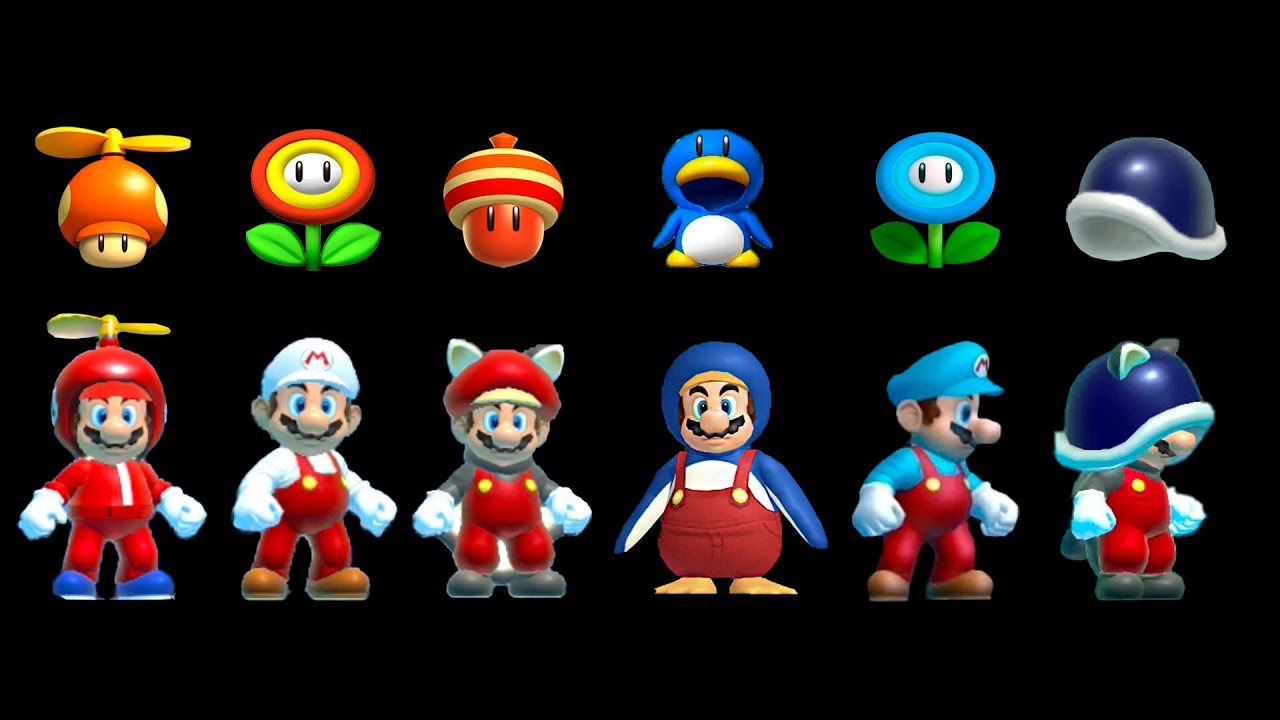 Super Mario Maker 2 - All Power-Ups! Mario Full Review! - YouTube