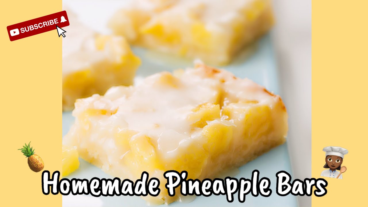 First Time Trying Pineapple Bars - YouTube