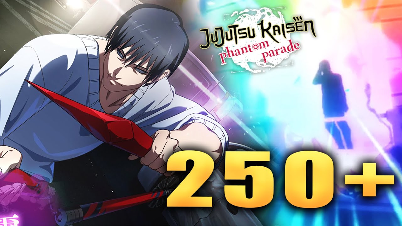 *NEW* REVIVED TOJI 250+ SUMMONS!!!!!!! (JJK: Phantom Parade) - YouTube