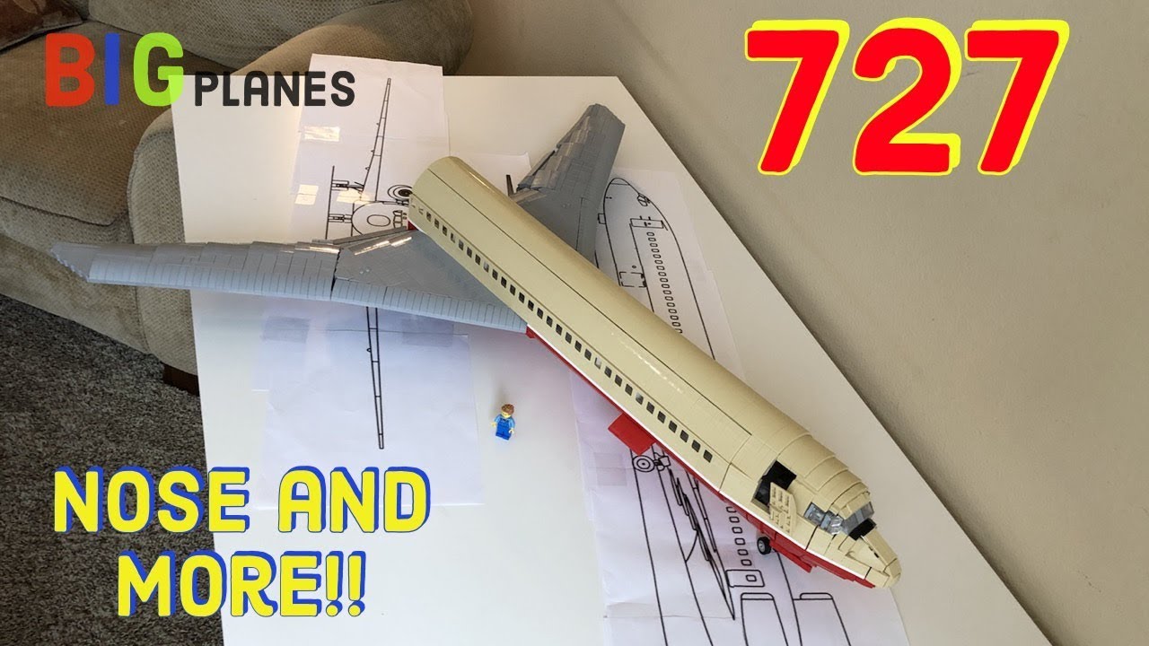 LEGO 727 Nose, Interior And More!! - YouTube