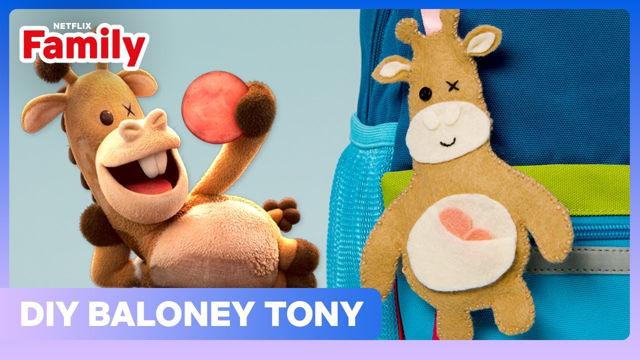 DIY Baloney Tony Bag Charm ️ In Your Dreams | Netflix Family - YouTube