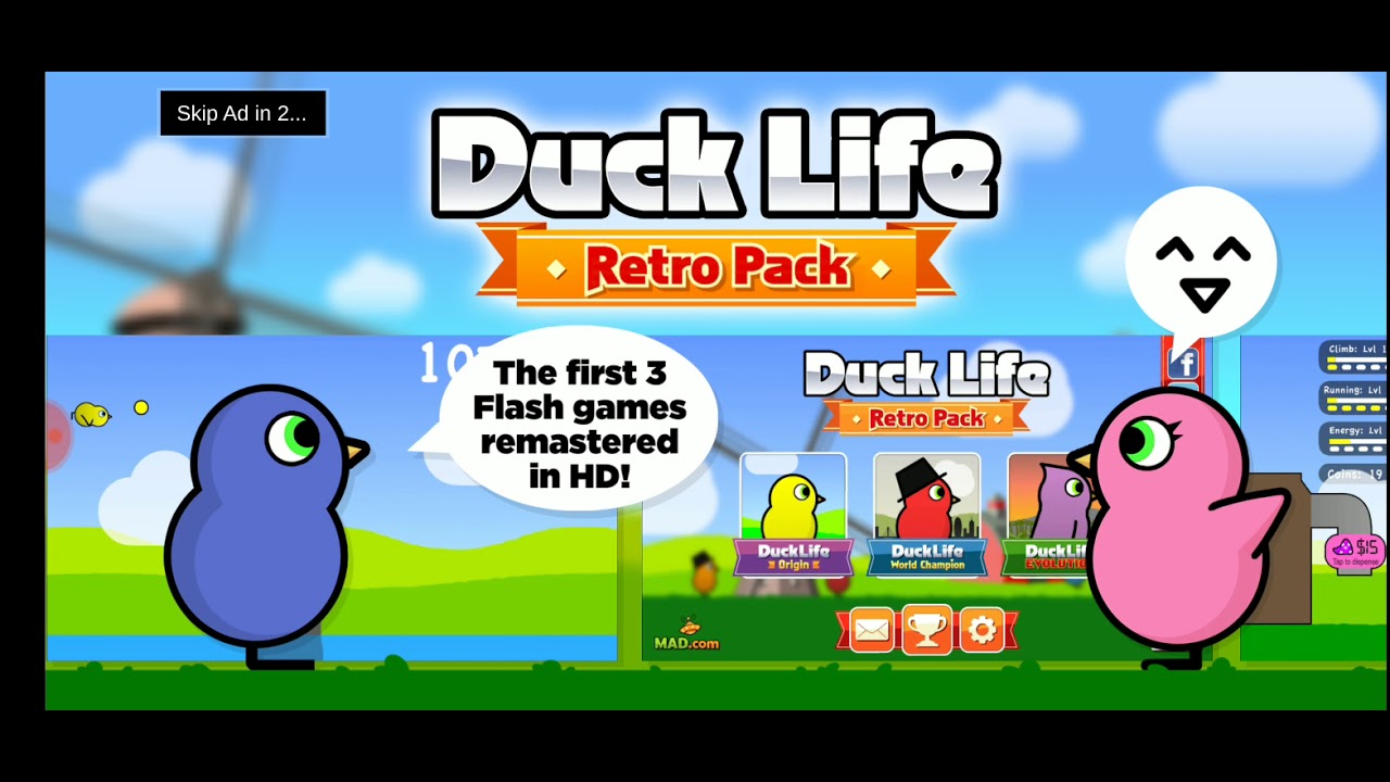 Duck life adventure part 1 - YouTube