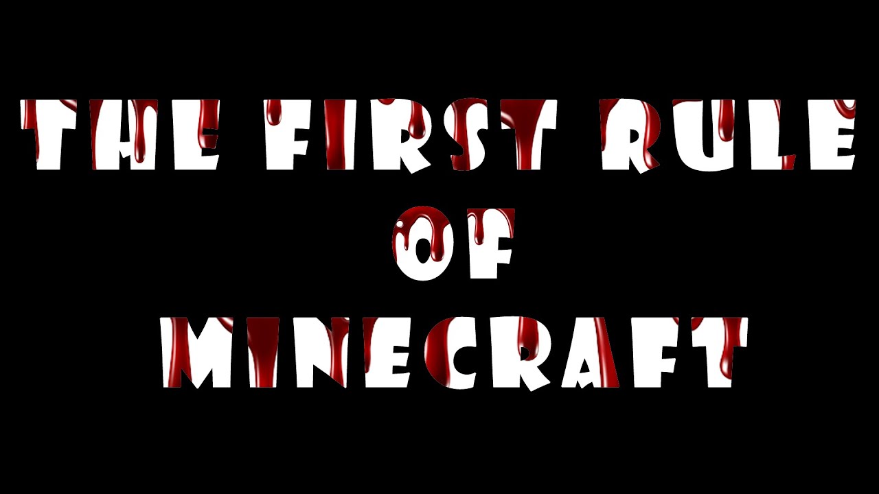 THE FIRST RULE OF MINECRAFT [WHEN DIDN'T GIVE UP] - SEARCH FOR DIAMONDS ...