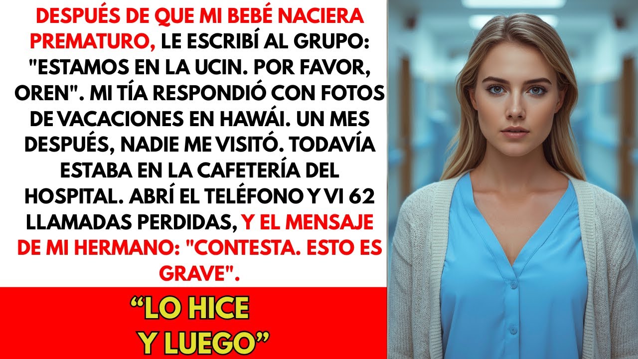 Después de que mi bebé nació prematuro, le envié un mensaje al grupo ...