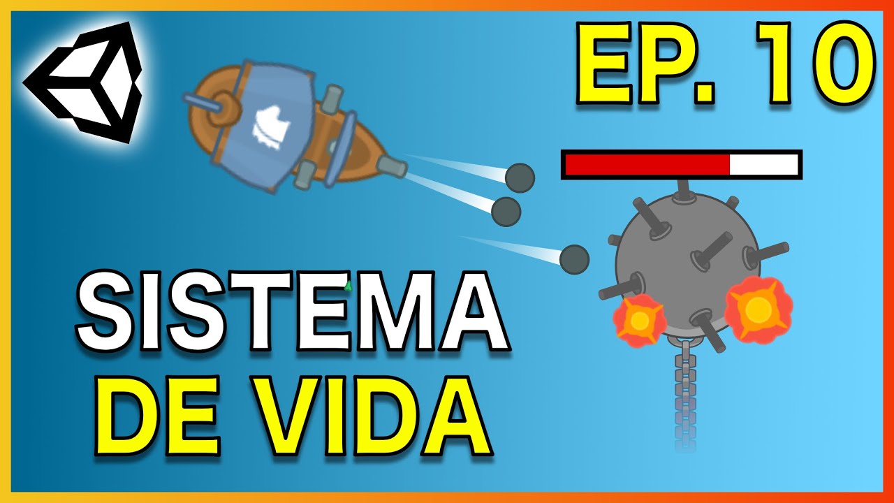 Como fazer um Sistema de Vida | Aula 10 | Tutorial Unity - YouTube