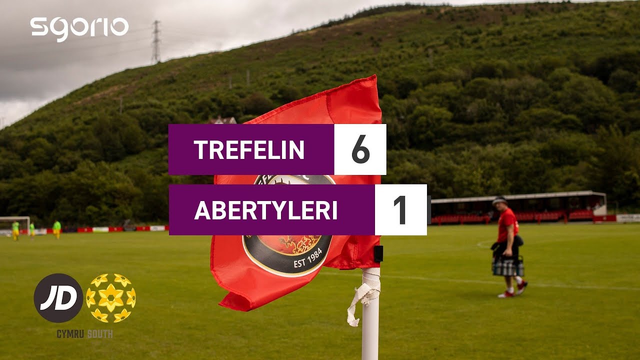 Uchafbwyntiau ac ymateb | Trefelin 6-1 Abertyleri - YouTube