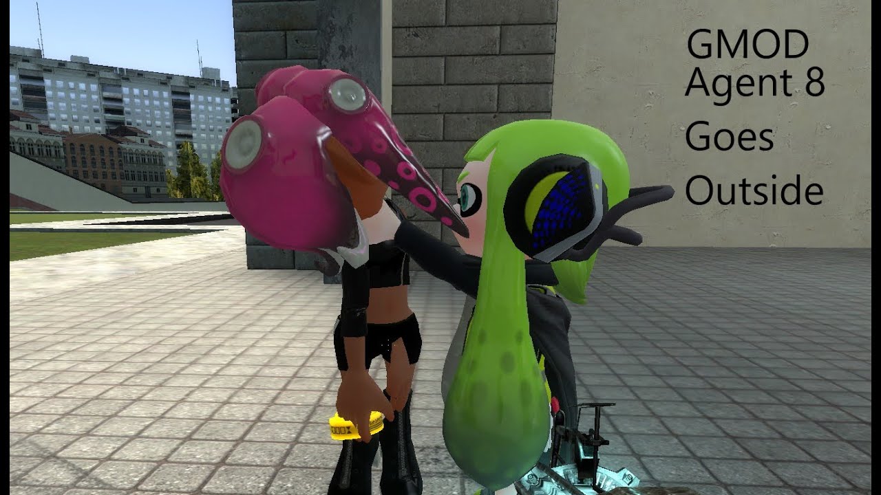 GMOD Agent 8 goes outside for the first time - YouTube