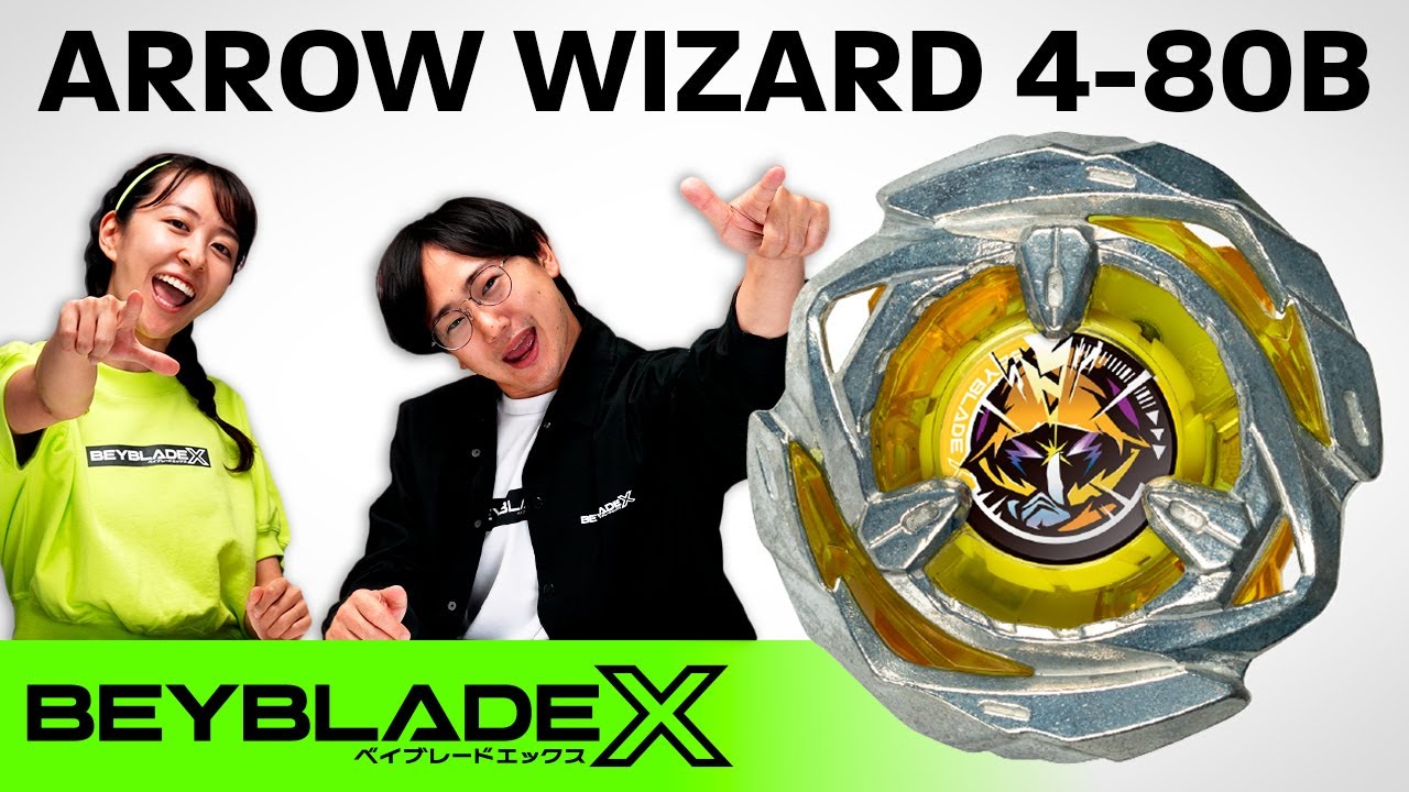 BEYBLADE X | ¡Descubre el nuevo ARROW WIZARD 4-80B! - YouTube