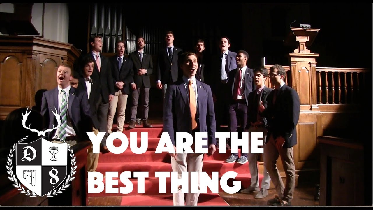 You Are The Best Thing | Middlebury Dissipated Eight (2017) - YouTube