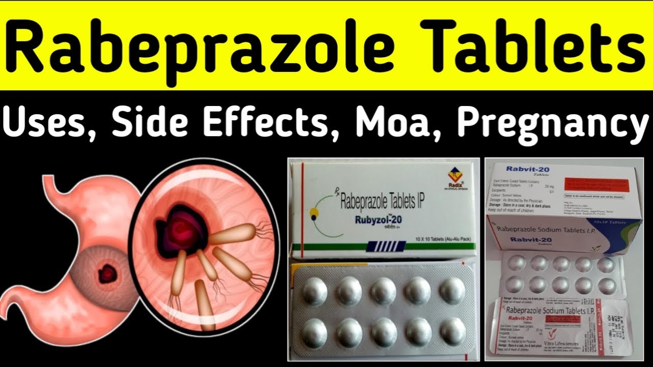 Rabeprazole Tablets IP 20 mg uses - Rabeprazole tablet kya hota hai ...