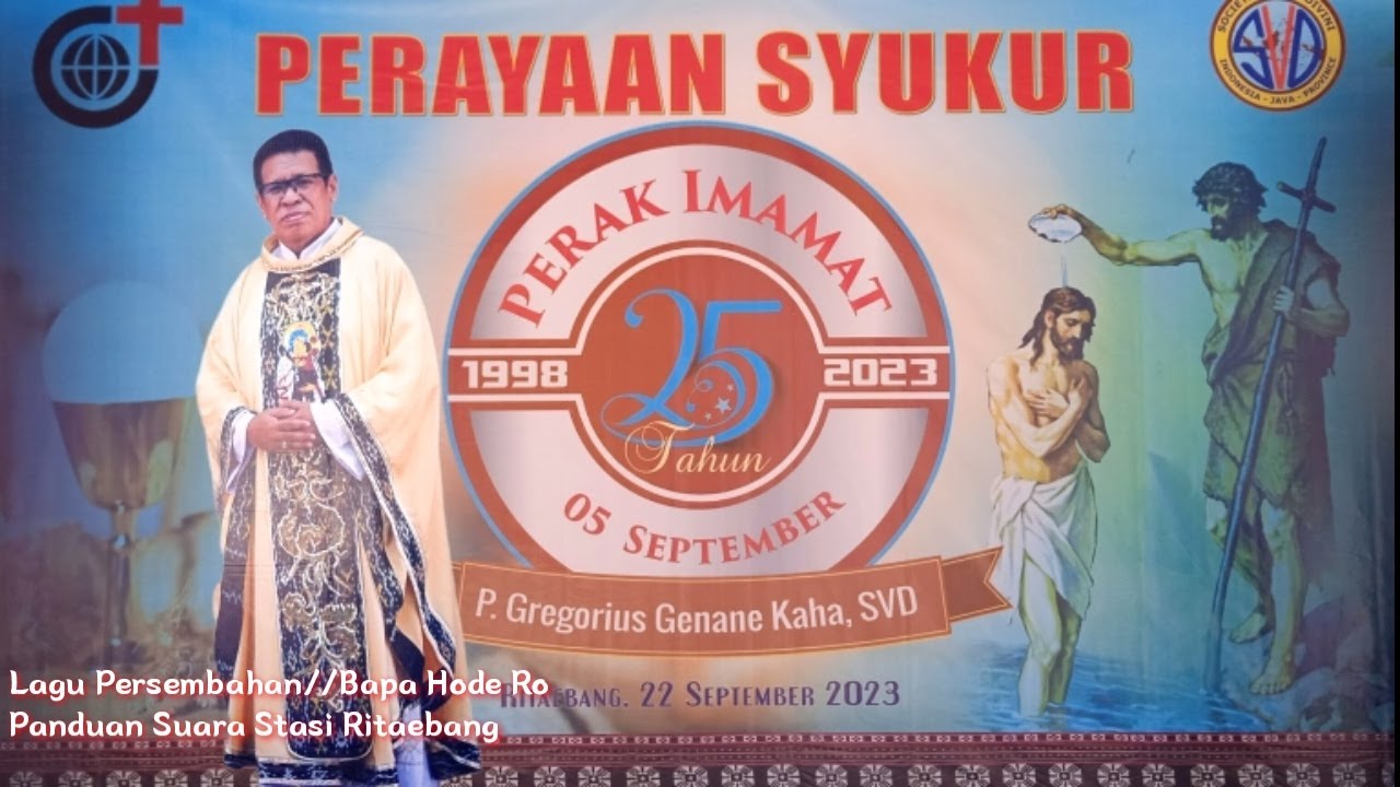 Lagu Persembahan//Bapa Hode Ro//Paduan Suara Stasi Ritaebang - YouTube