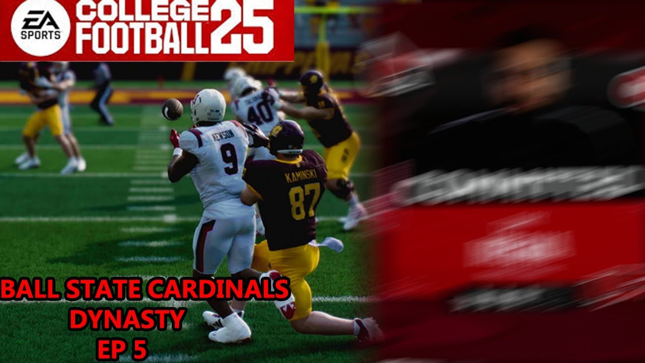College Football 25: Ball State Cardinals Dynasty EP 5 - Defense ...