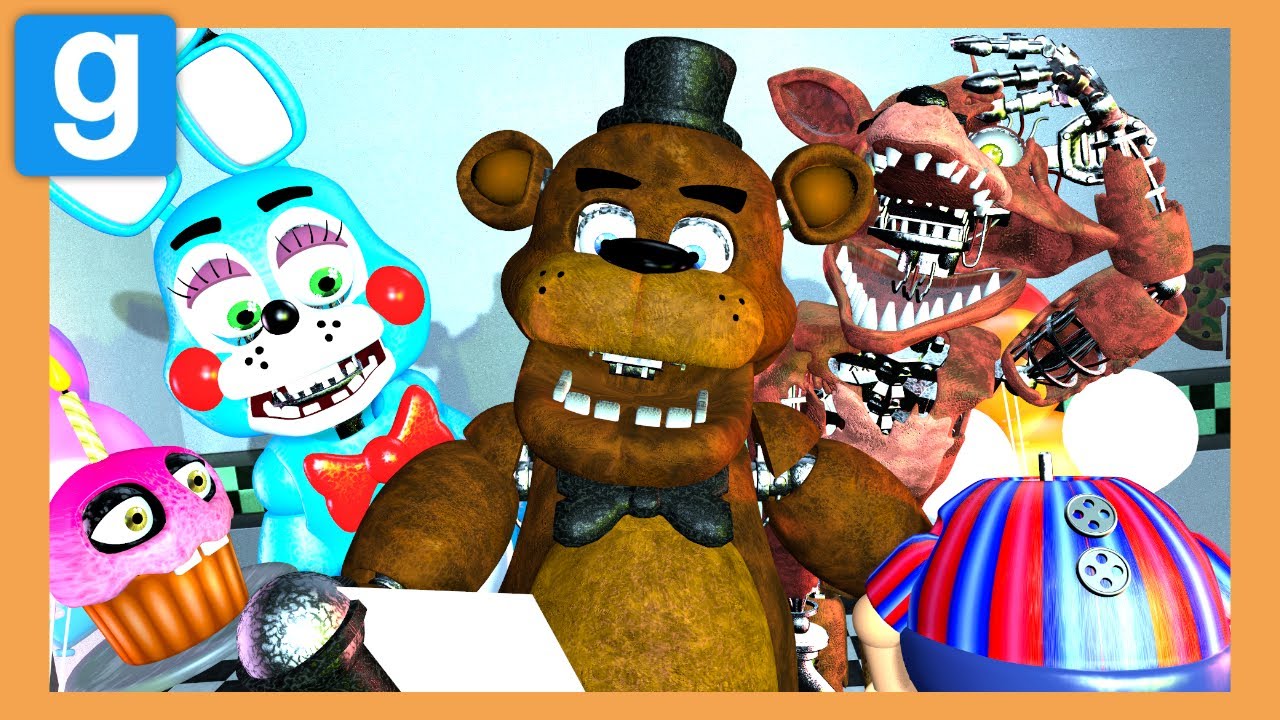 [GMOD/FNaF] Freddy is 10? - YouTube