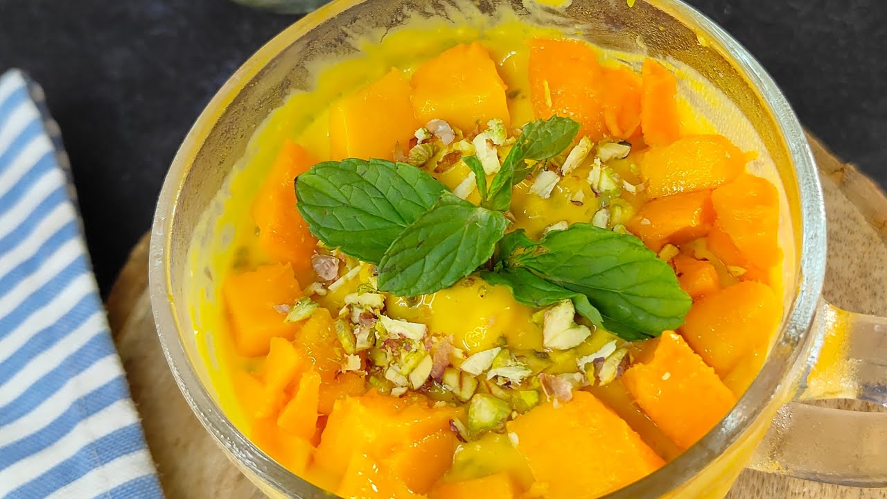 Healthy and Tasty Breakfast Recipe Idea | Easy Mango Breakfast ...