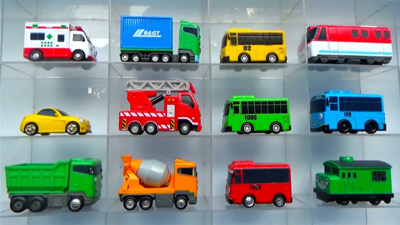 Bermain Titipo, Tayo, Gani, Rogi, Nuri, Speed, Shain, Frank, Diesel ...