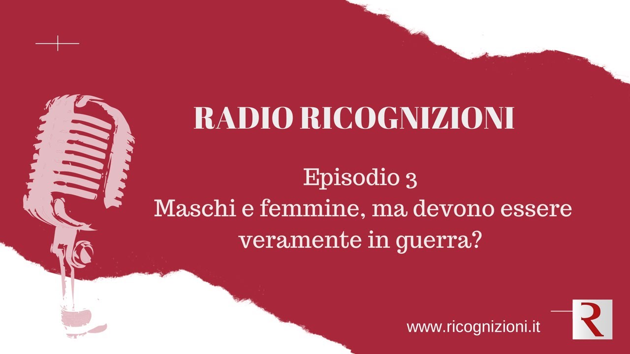 Maschi e femmine. Ma devono essere veramente in guerra? - YouTube