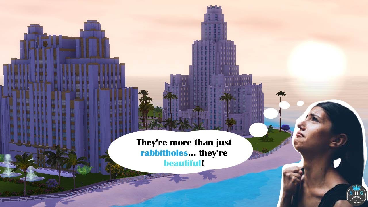 Building the Police Station & City Hall in the Sims 3 | The Sims 3 ...