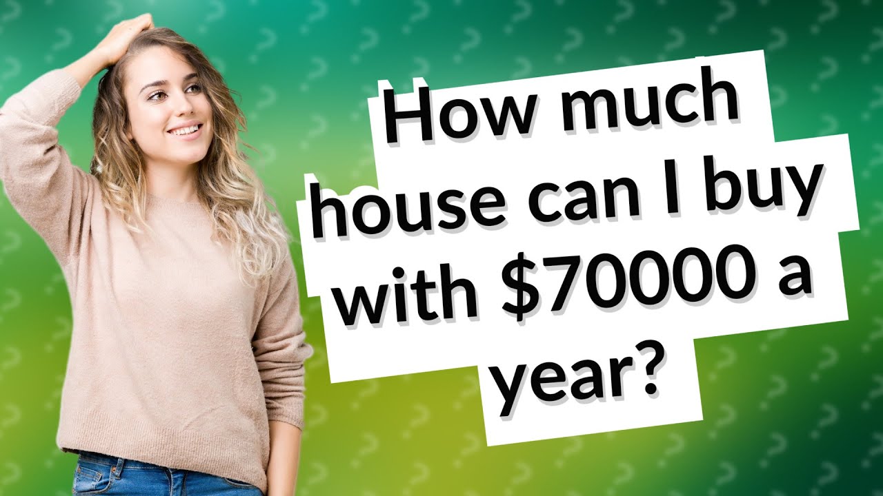 How much house can I buy with $70000 a year? - YouTube