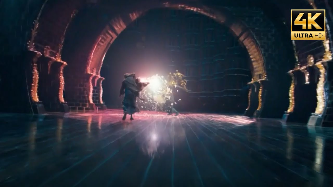 -Dumbledore And Voldemort Fight Scene- Harry Potter:The Order Of The ...