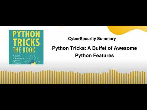 Python Tricks A Buffet of Awesome Python Features - YouTube