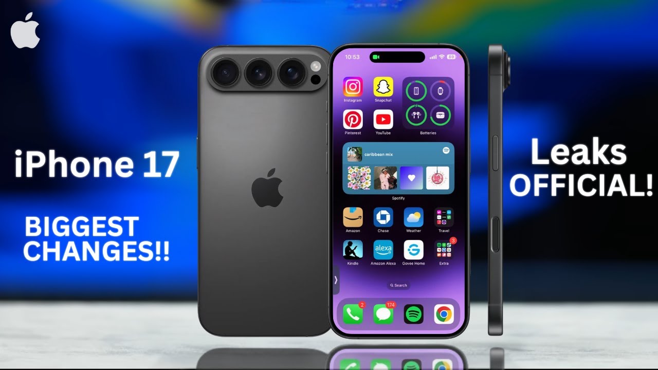 iPhone 17 Series - BIGGEST CHANGES 🔥🔥Everything We Know So Far!! - YouTube