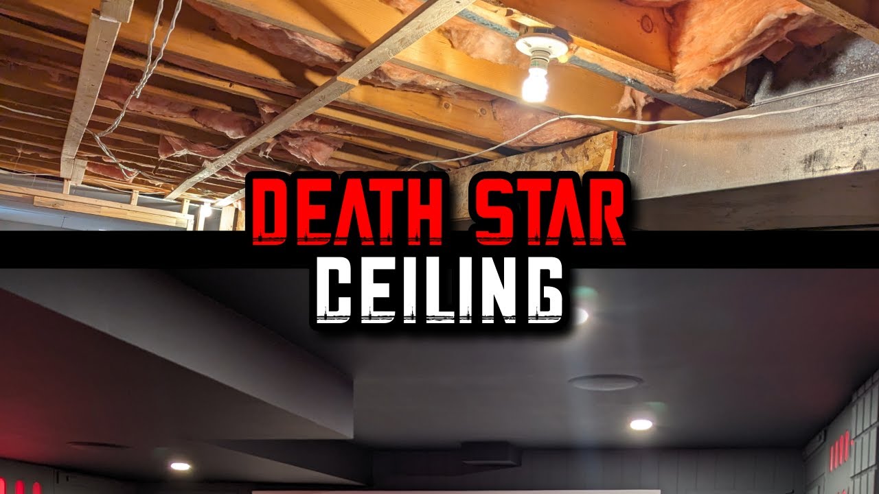 Ceiling - DIY Death Star Home Theater - YouTube