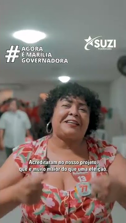 Suzi Rodrigues declara apoio à Marília Arraes - YouTube