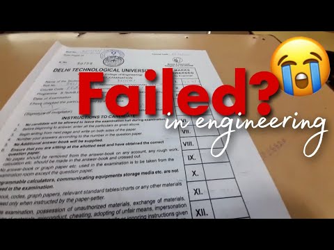Failed In My 3rd Semester Of Engineering 😩😩 - YouTube