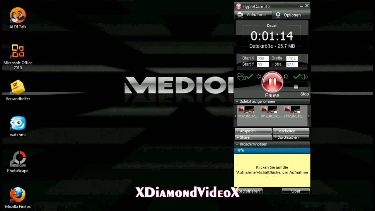 Hypercam 3.0 - Tutorial + Download - YouTube